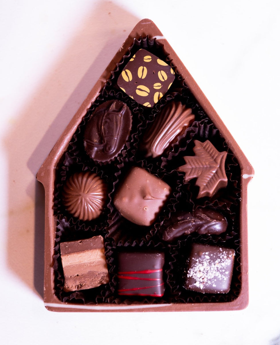 Assorted Chocolate House Box – Chocolates Etc - Always The Best