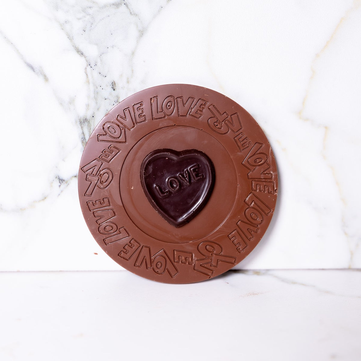 Medium Sized Disc with Love decor – Chocolates Etc - Always The Best